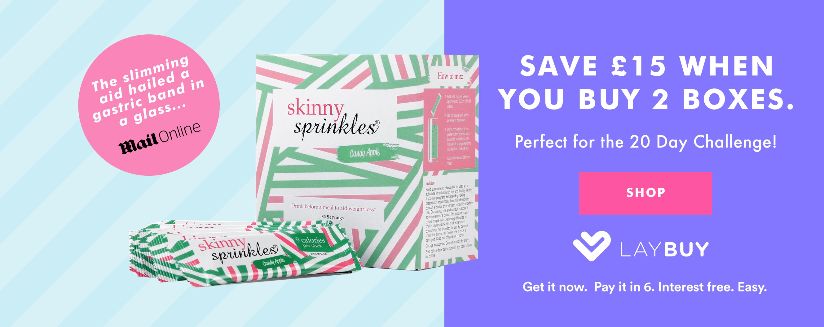 Skinny Sprinkles® Weight Management Drink | The Official Site